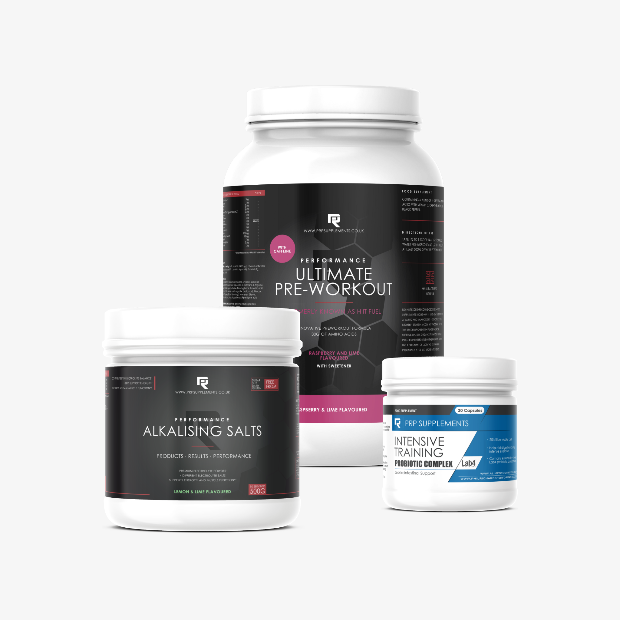 Performance Pack | Pre-Workout, Electrolytes & Probiotics – Aliment ...
