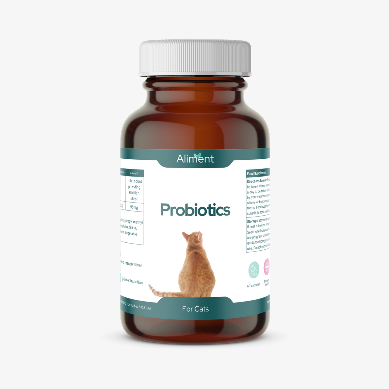 Biotic for Cats | Digestive & Immune Support Supplement – Aliment Nutrition